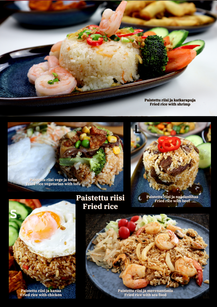 Menu – Ravintola Bali